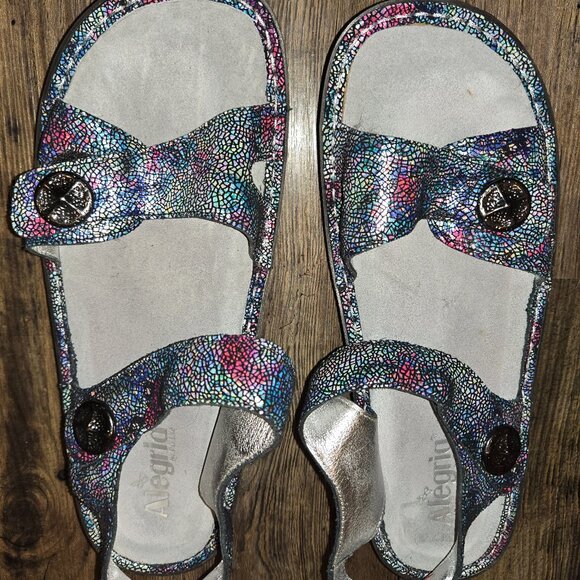 Alegria | Shoes | Alegria Vienna Vie48 Copacetic Leather Slingback ...